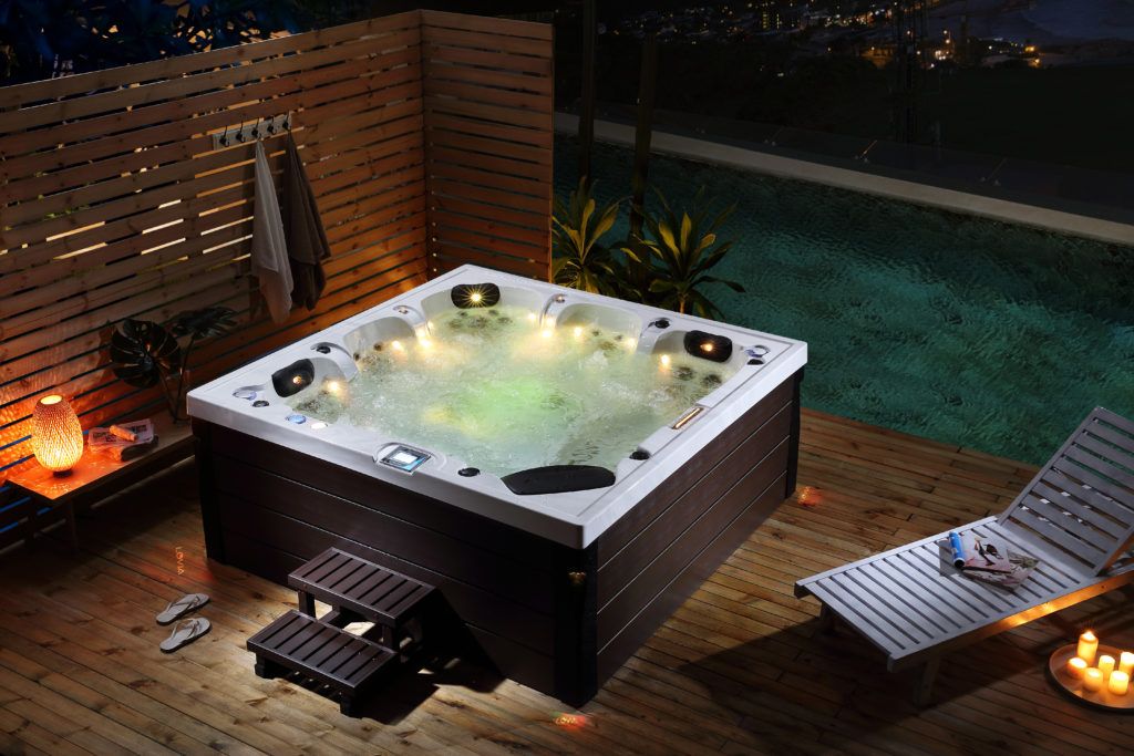 Masažni bazen SPA Lounge 7 - 230 x 230 x 88 cm - SUPERIOR | NIVETO Bazeni